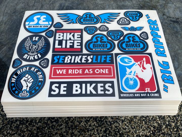 Sticker Time – SE BIKES Powered By BikeCo