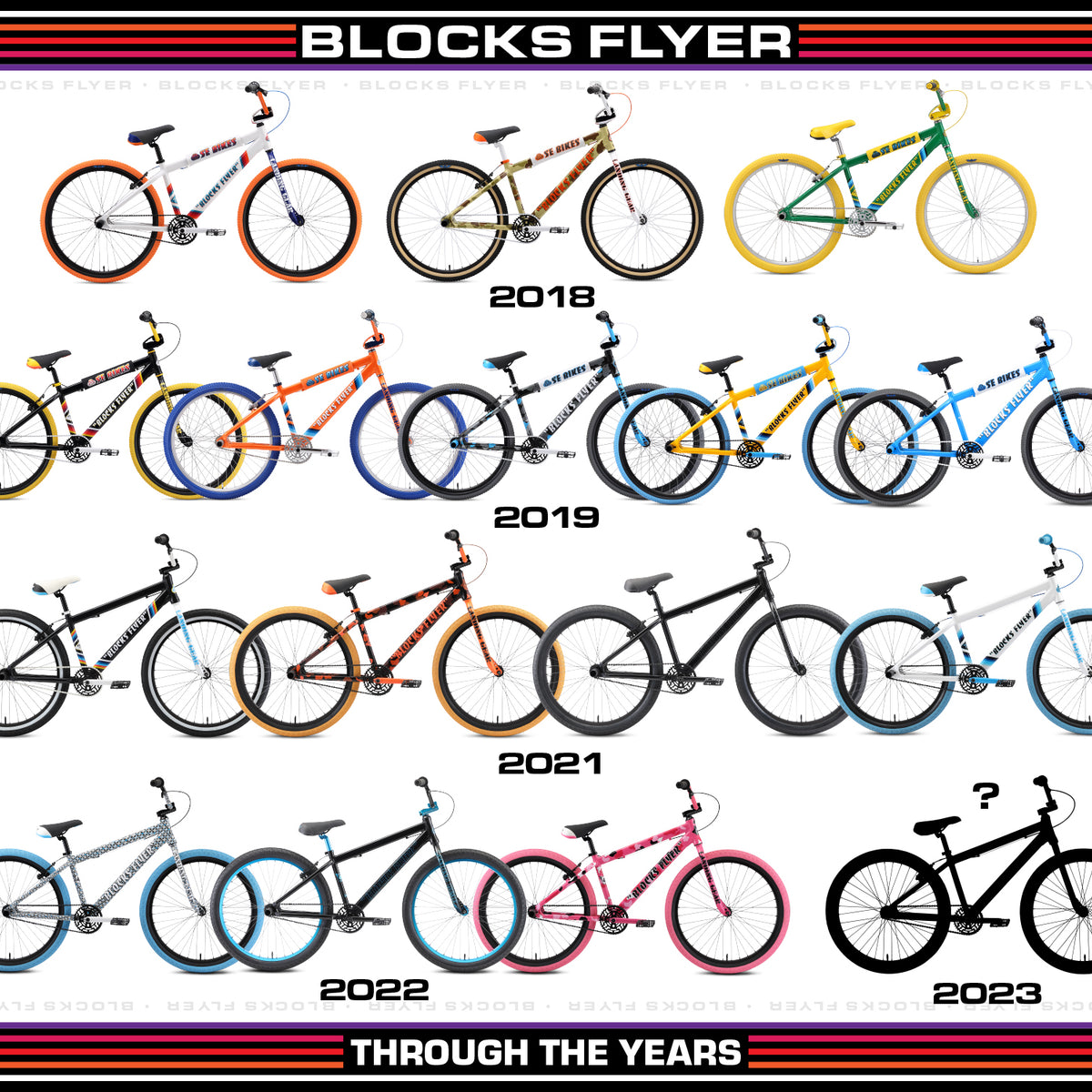 SE Blocks Flyers Through the Years – SE BIKES Powered By BikeCo