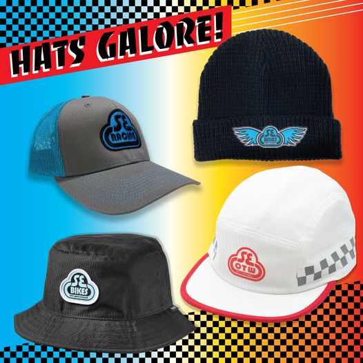 Hats Galore! – SE BIKES Powered By BikeCo