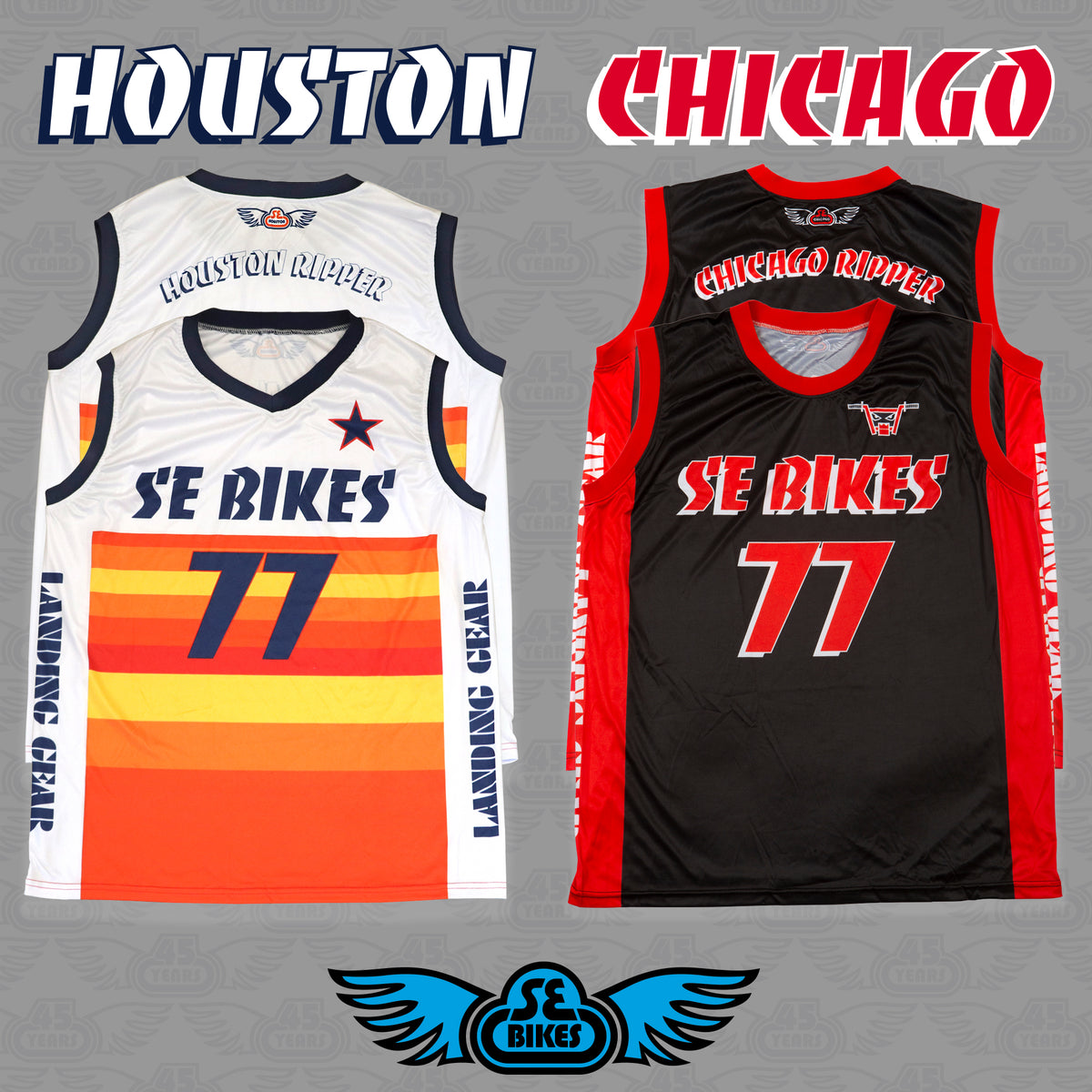 Houston and Chicago Jerseys – SE BIKES Powered By BikeCo
