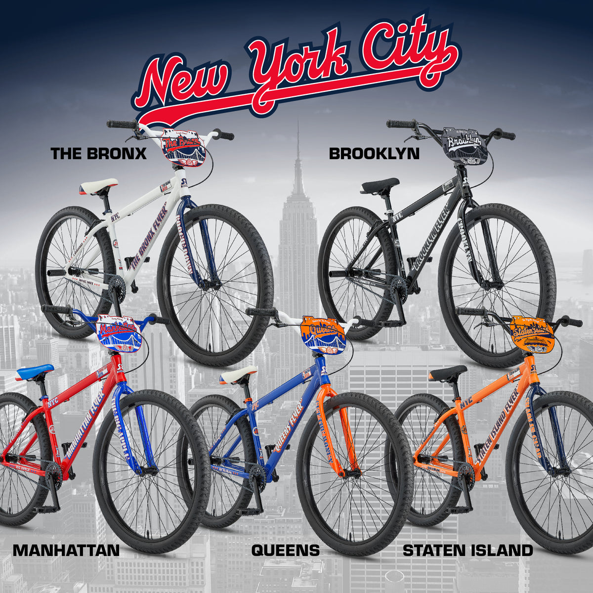 The Full 5 Boroughs NYC Series! – SE BIKES Powered By BikeCo