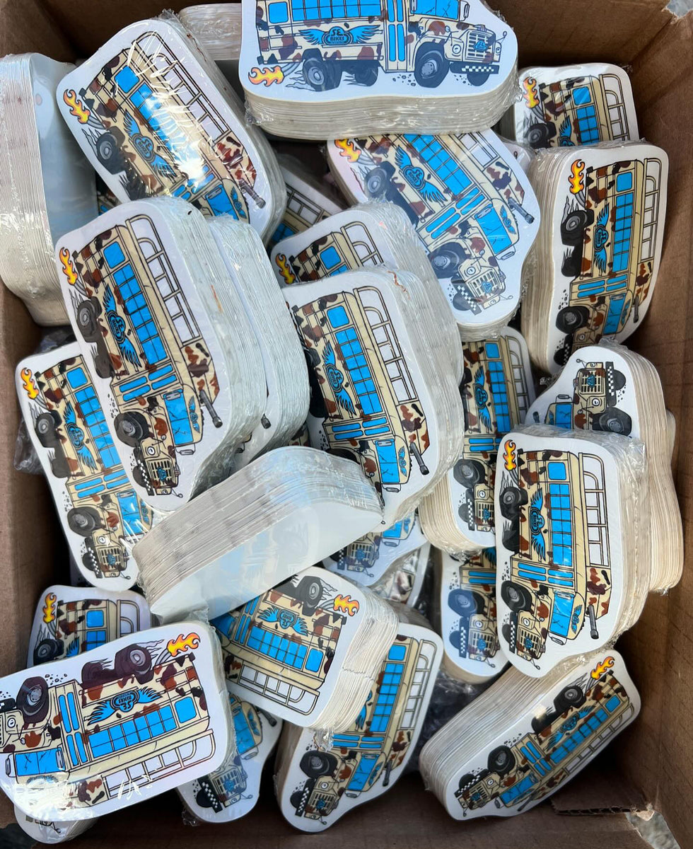 SE Big Bus Stickers! – SE BIKES Powered By BikeCo